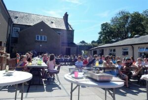 Outdoor Dining MH Courtyard - BCM International